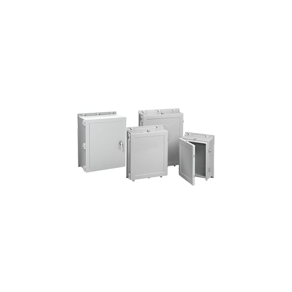 Nvent Hoffman NEMA TYPE 4X ENCLOSURE, 24X24X8, A24H2408GQRLP A24H2408GQRLP | Zoro